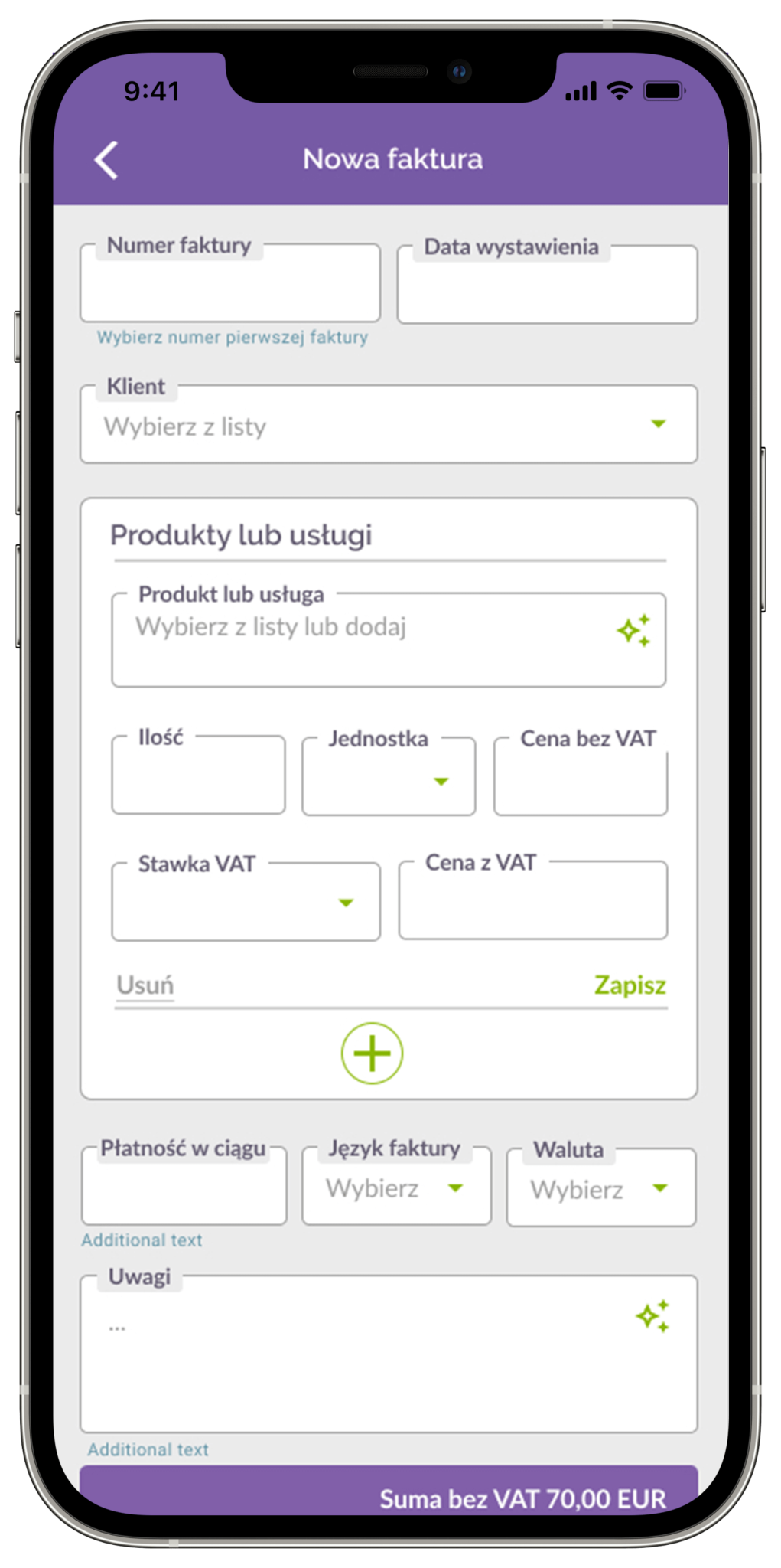 Invoice program in Belgium - eFaktura.nl