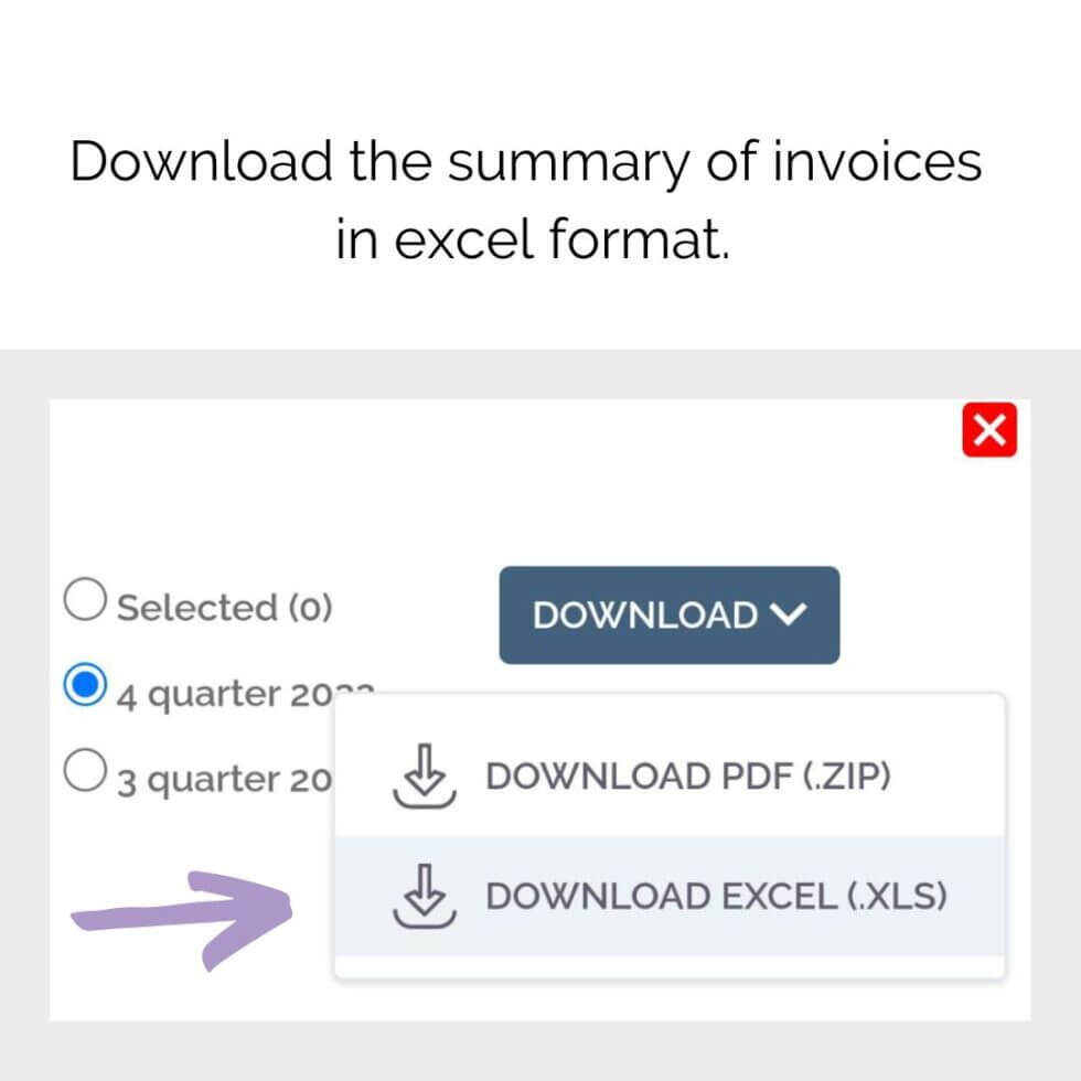 Discount and invoice in Excel - eFaktura.nl